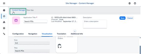 Add A Web Dynpro Abap App To Your Sap Build Work Zone Standard Edition Site Sap Tutorials