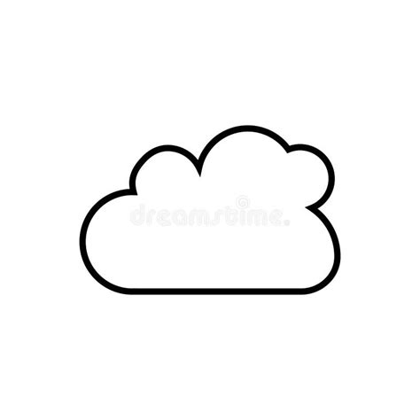 Cloud Template Vector Stock Vector Illustration Of Collection 153599844