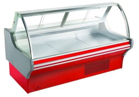 2m Long Deli Display Fridge With Embraco Compressor Meat Refrigerated Counter
