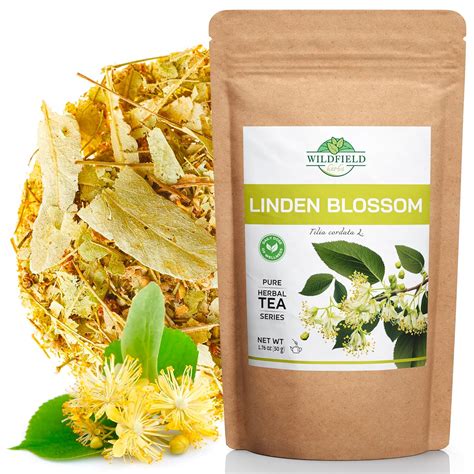Amazon.com : 1.8 oz. Linden Tea Dried Linden Flower Tea Herbal (Tilia ...