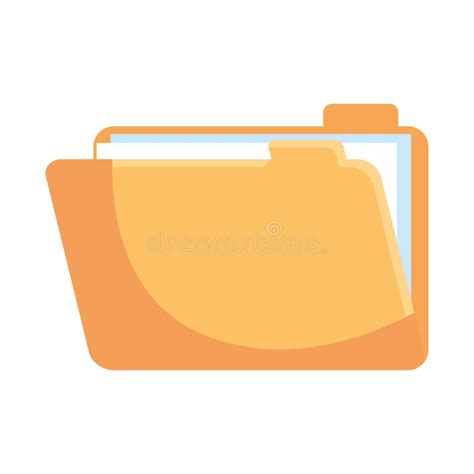 Folder File Documents Stock Vector Illustration Of Sheet 283923780