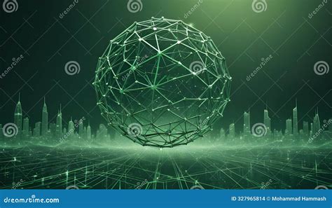 Spherical Gaussian Surface Centered On A Particle With Charge Q Vector Illustration