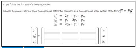 Solved This Is The First Part Of A Two Part Problem Rewrite Chegg Com