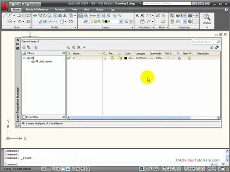 Autocad Tutorial Whats The Zero Layer For Youtube