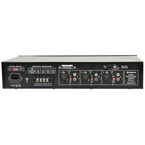 La 600 Induction Loop Amplifier Induction Loop Systems From Inta Audio Uk