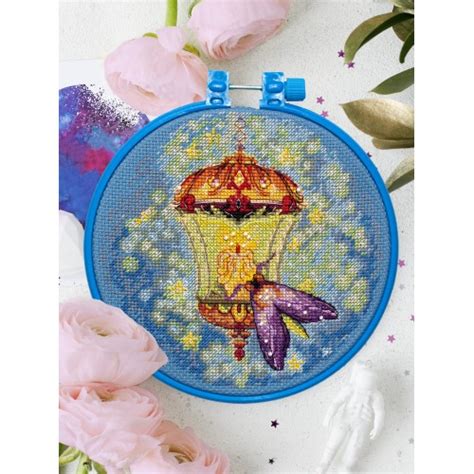 Nabor Dlya Vyshivki Krestom Nochnaya Krasavica