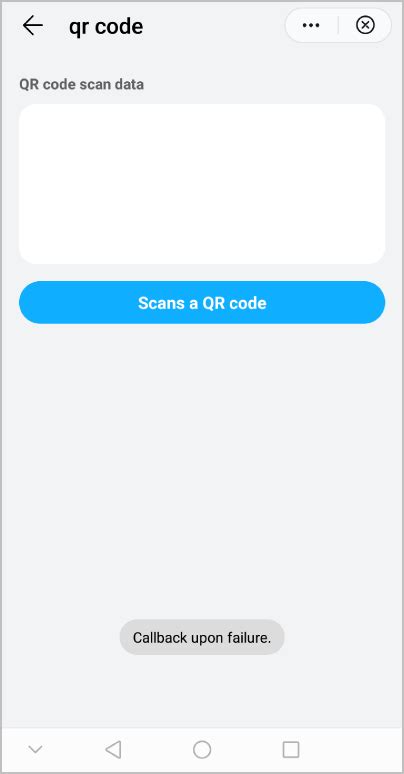 Qr Code System Capabilities Api Quick App Huawei Developers