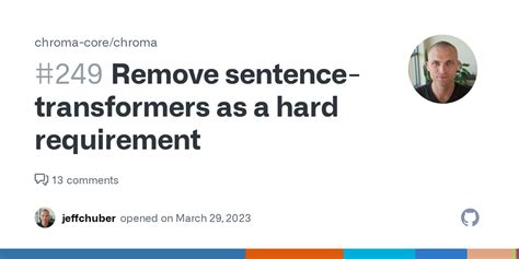 remove sentence transformers as a hard requirement · issue 249
