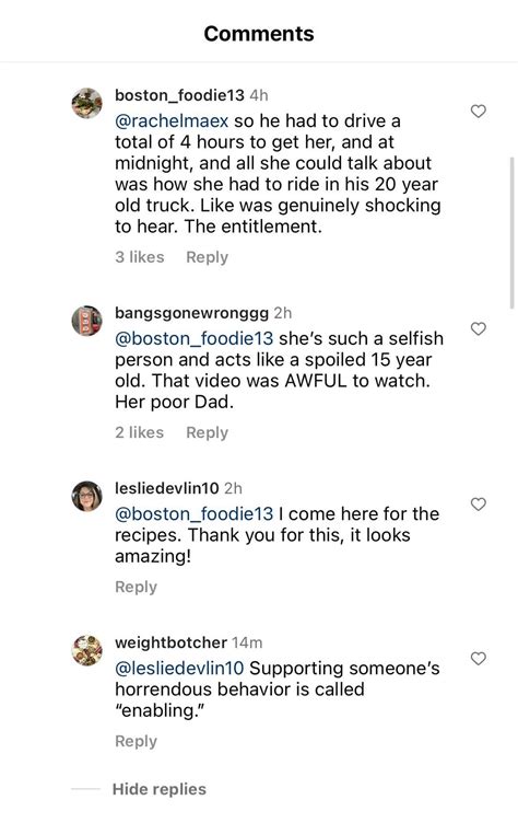 Her Insta Is Wild… R Foodiesnark