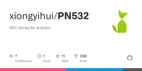 Github Xiongyihuipn532 Nfc Library For Arduino