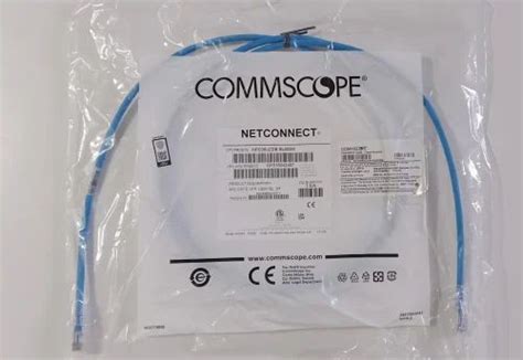 Commscope Netconnect Amp Cat6 2mtr Patch Cord Lszh Blue At ₹ 185