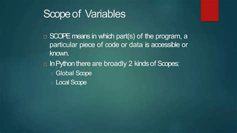 Scope Of Variablespptx