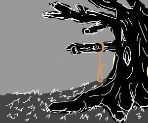 Tree With A Noose Drawception