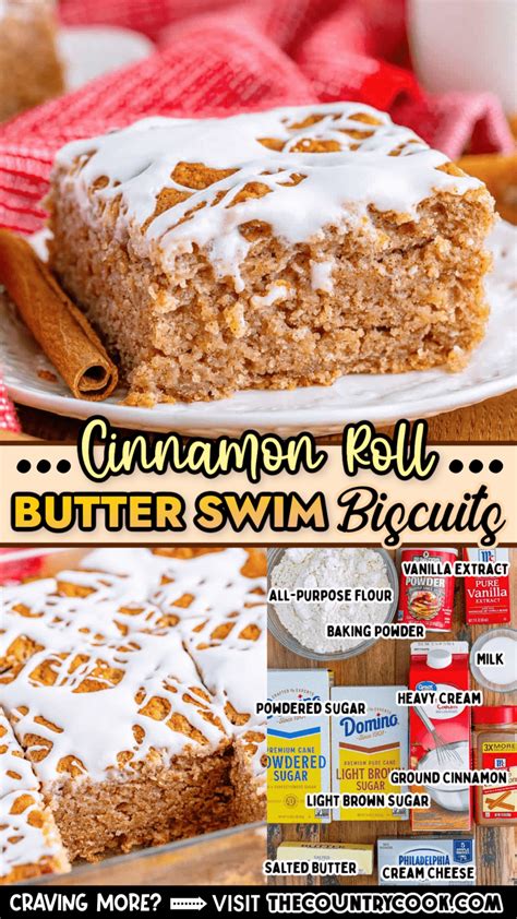Cinnamon Roll Butter Swim Biscuits Artofit