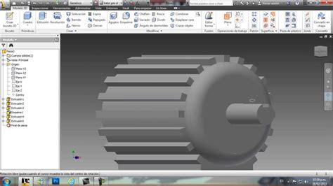 Autodesk Inventor DiseÑar Motor Electrico Youtube