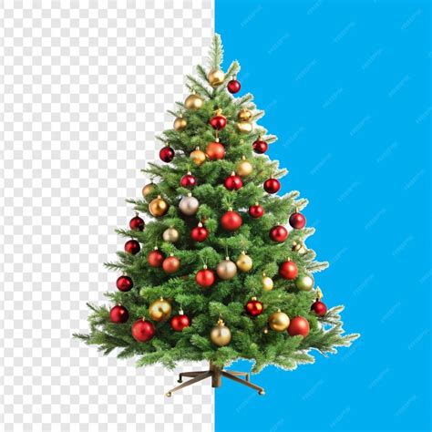 투명한 배경으로 Png 크리스마스 트리 Png 파일 프리미엄 Psd 파일