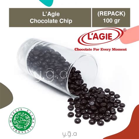Jual Lagie Chocolate Chips Repack 100gr Lagie Coklat Chips