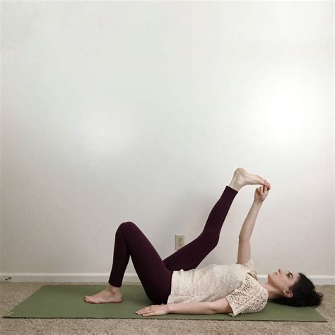 Supta Padangusthasana Reclining Hand To Big Toe Pose — Santosha Spirit
