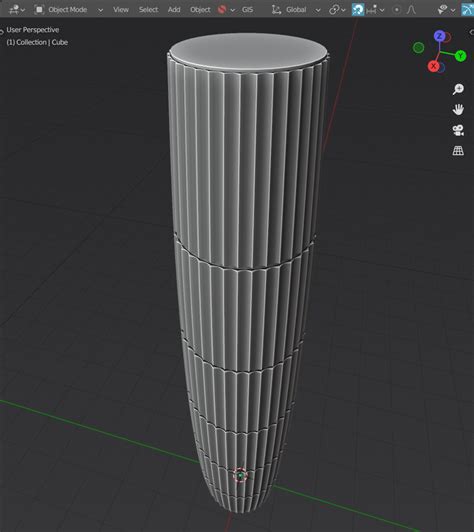 Transforms Use Curve Control Point Radius To Scale Mesh In Geometry