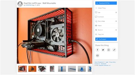 5 3d Printed Computer Cases To Try At Home