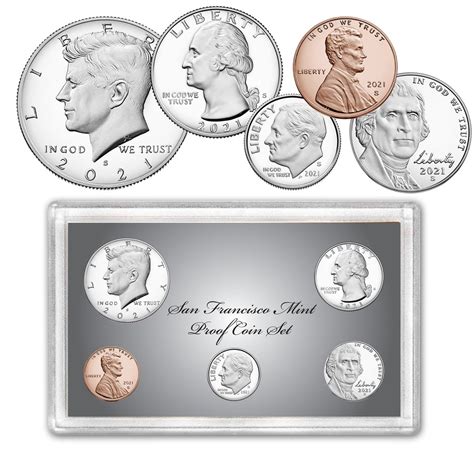 San Francisco Proof Coin Collection The Patriotic Mint