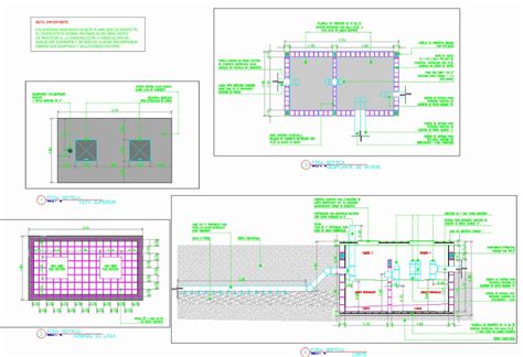 Septic Tank In Autocad Cad Download 714 31 Kb Bibliocad