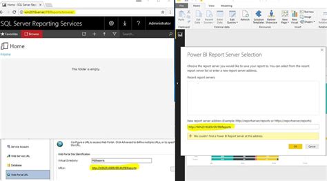 Solved Couldnt Find A Power Bi Report Server Microsoft Fabric Community