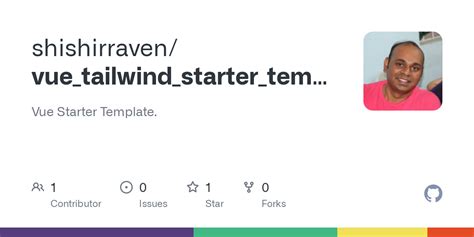 Github Shishirravenvuetailwindstartertemplate Vue Starter Template
