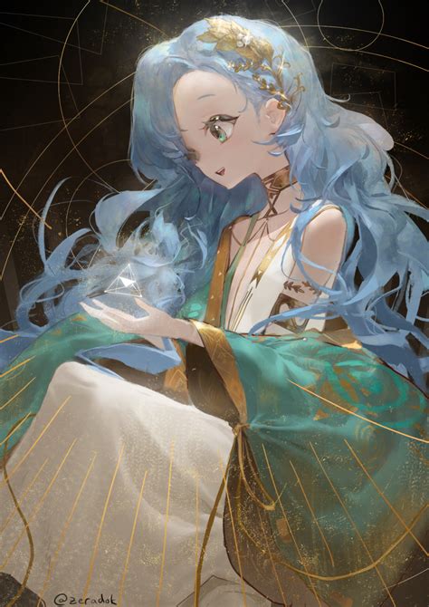 Zeradok 37 Reverse 1999 Reverse 1999 Highres 1girl D Ancient Greek Clothes Armlet