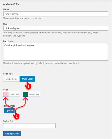how to add color swatches in woocommerce 3 easy steps woogallery
