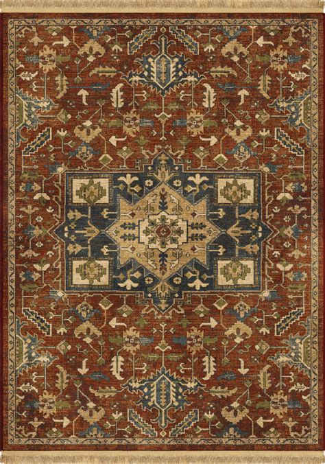 Orian Rugs Voyage Serapi Claret Area Rug Incredible Rugs And Decor