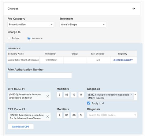 Multiple CPT Codes Anna Mazzanti