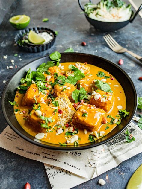 Creamy Tofu Satay Curry Takeaway Style