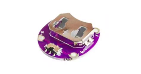 Support De Pile Bouton Lilypad Cr2032