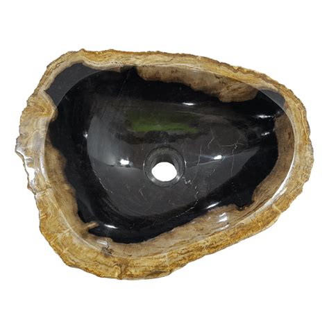 Bestel De Fossiel Houten Wasbak Zwart Online Bij Bregt Objects