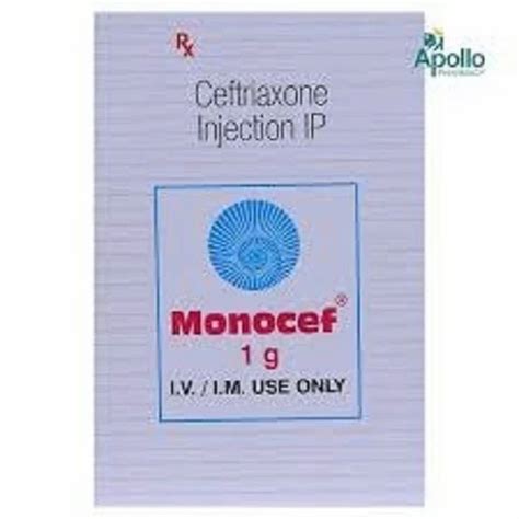 Monocef Injection At Best Price In Pilibhit By Neha Medical Agency Id 2856448262891