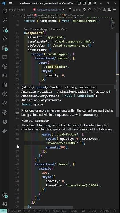 Combine Group With Query Method For Parallel Animations Angular16 Leelawebdev Angular Youtube