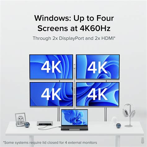 Mua 16 In 1 Thunderbolt 4 Dock With 100w Charging 4k Quad Monitor