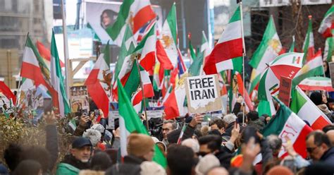 تجمع تاریخی ایرانیان در بروکسل؛ پیام هزاران ایرانی به اروپا برای تروریستی شناختن سپاه ایران