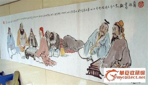 魏晋文人 魏晋人物 魏晋 大山谷图库