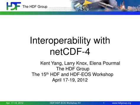Ppt Interoperability With Netcdf 4 Powerpoint Presentation Free Download Id5420304