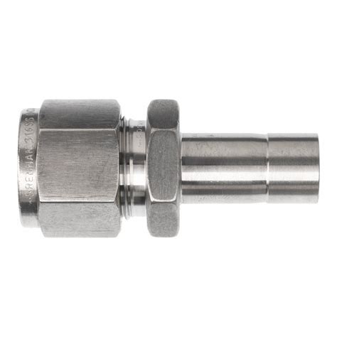Brennan Industries 1 2 In Od 1 2 In Pipe Fitting Size Compression X Mnpt Compression Fitting