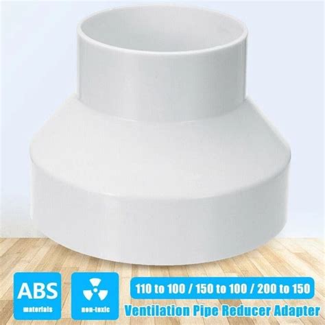 Fittings Ducting Connector Variable Diameter Pipe Exhaust Pipe Reducer