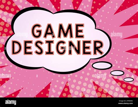Sign Displaying Game Designer Word Written On Campaigner Pixel