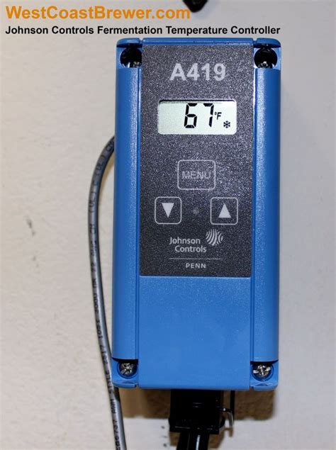 Johnson Controls Digital Temperature Controller Fermentation Thermostat Review Brewers Blog