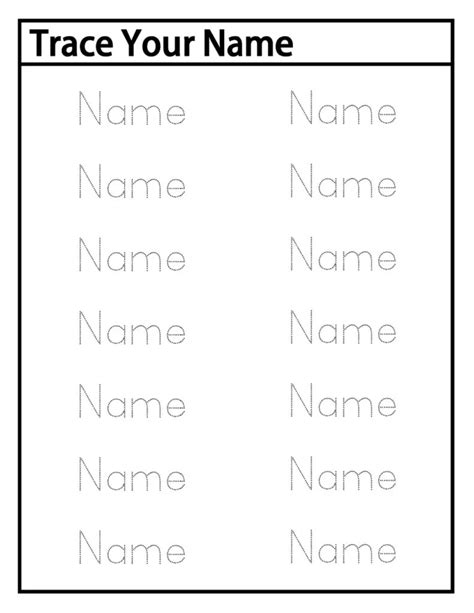 Tracing And Writing Name Worksheets At Ellen Unger Blog