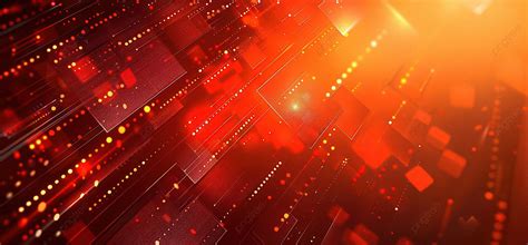 빛나는 조명과 붉은 톤의 기하학적 모양을 갖춘 추상 디지털 배경 추상적인 배경 밝은 배경 일러스트 및 사진 무료 다운로드 Pngtree