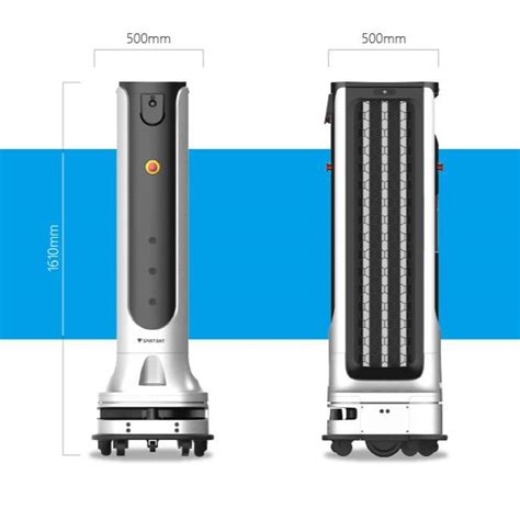 Spirit Ant Medial Autonomous Industrial Uvc Disinfection Robot