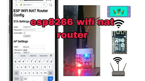 Homemade Esp8266 Repeater Wifi Nat Router For Hostspot Youtube
