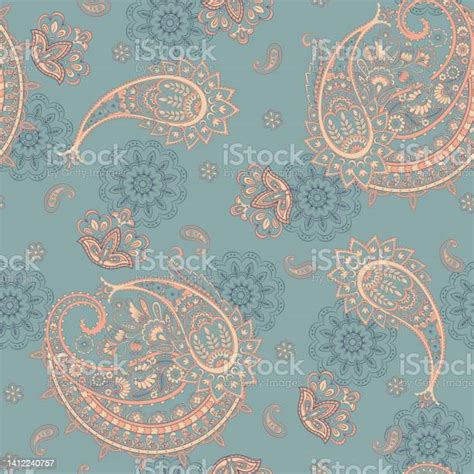 원활한 페이 즐 리 패턴입니다 화려한 벡터 배경 0명에 대한 스톡 벡터 아트 및 기타 이미지 0명 꽃무늬 다중 색상